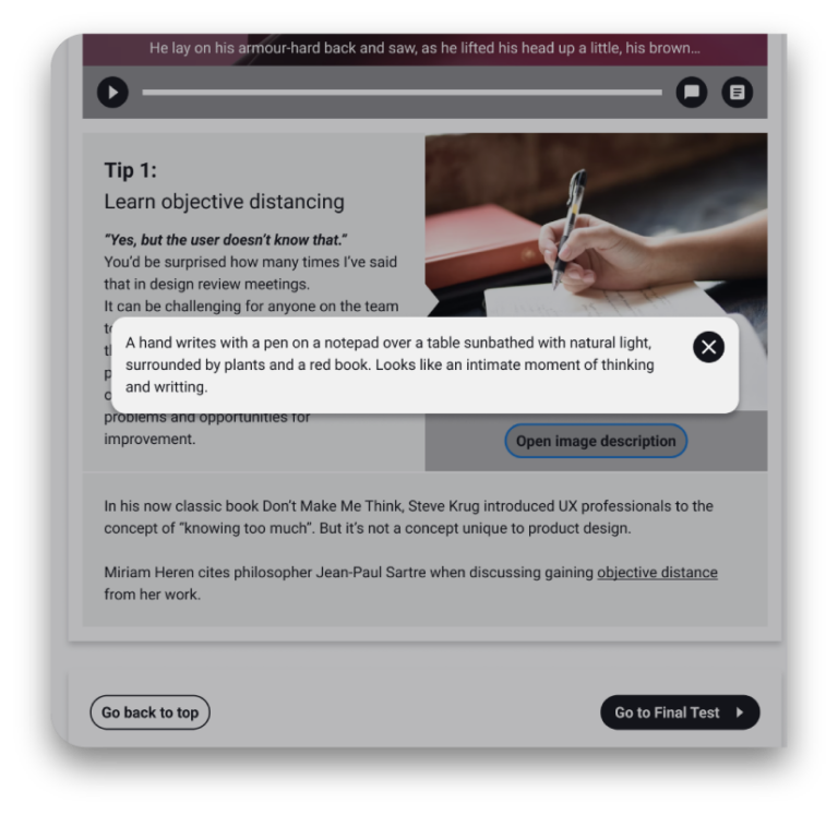 Guide: How to create accessible content | isEazy